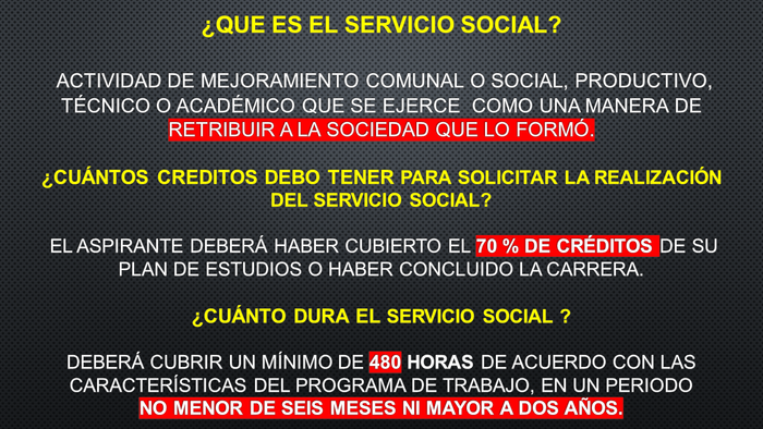 SERVICIO SOCIAL :: CBTA 125